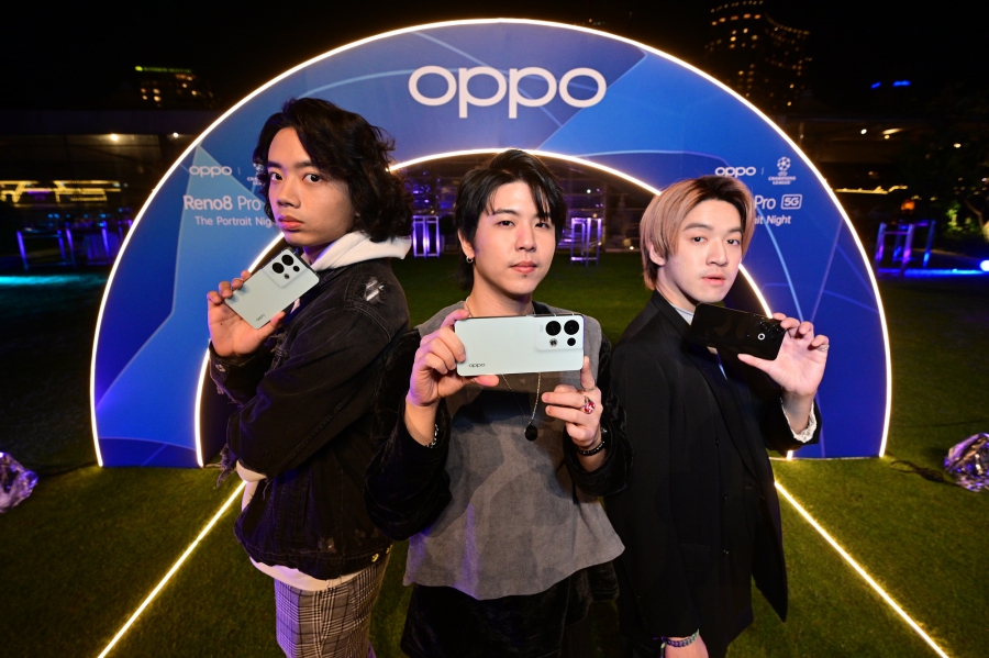 OPPO ผสานความร่วมมือระดับโลกกับ UEFA Champions League จัดงาน OPPO Reno8 ...